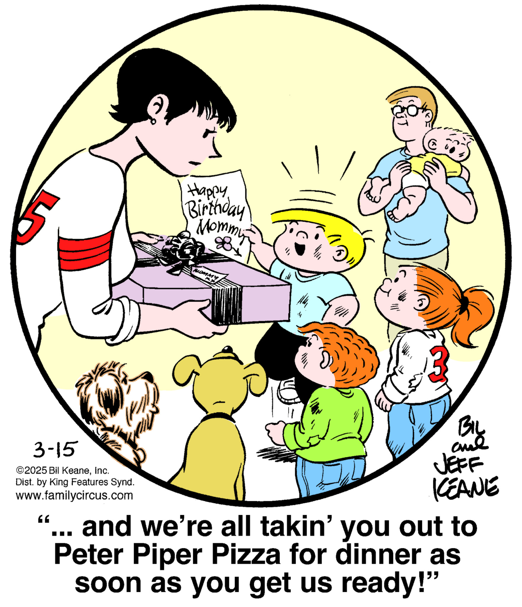 The Family Circus Comic Strip 2025 03 15 Comics Kingdom