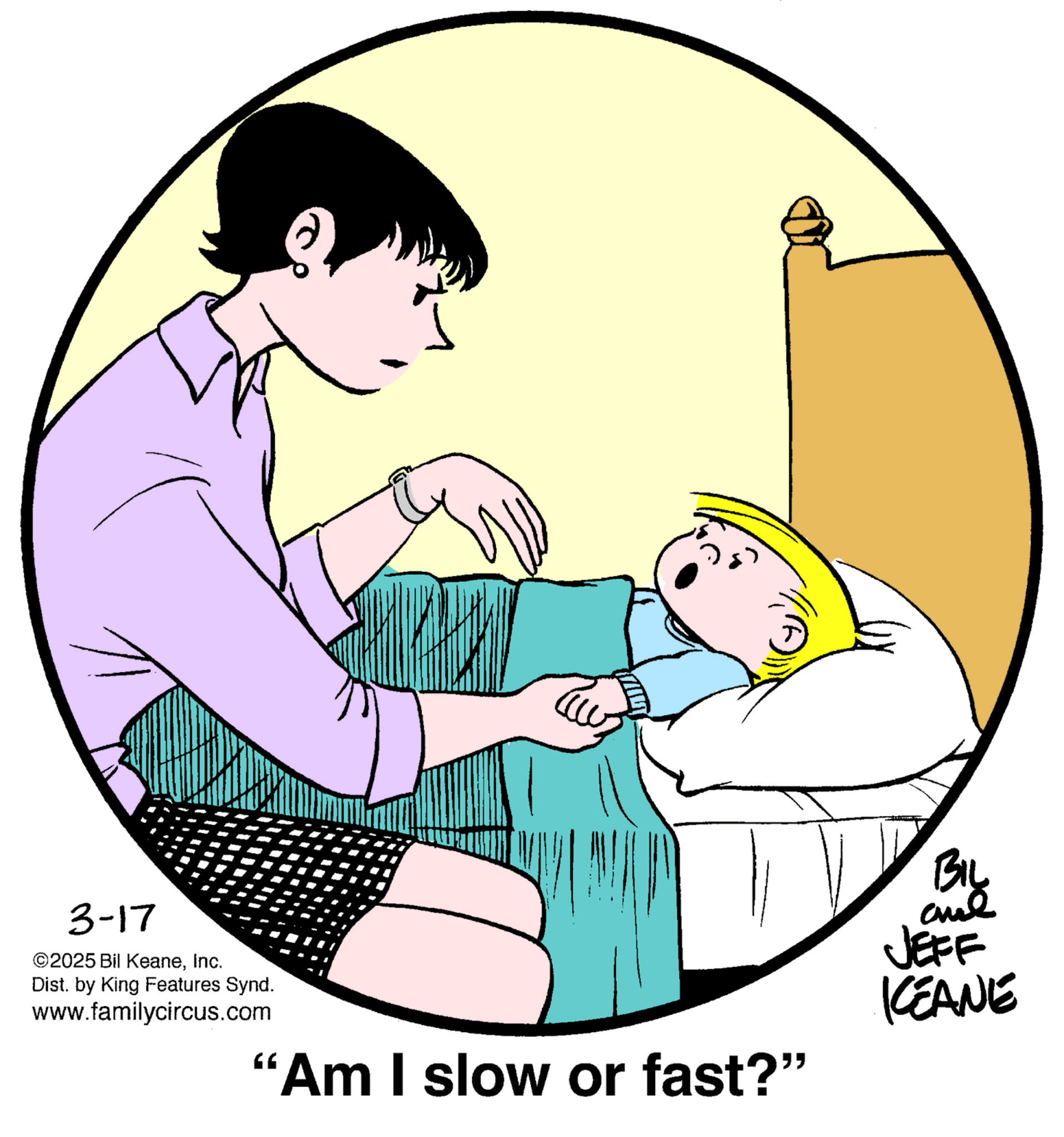 The Family Circus Comic Strip 2025-03-17 | Comics Kingdom