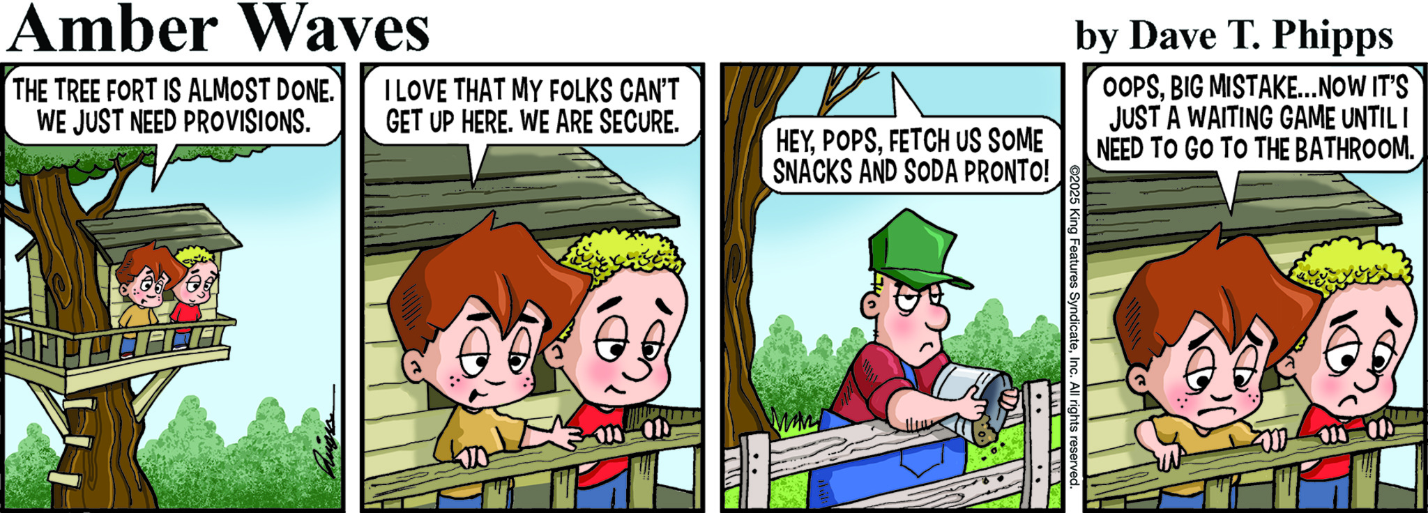 Amber Waves Comic Strip 2025-04-14 | Comics Kingdom