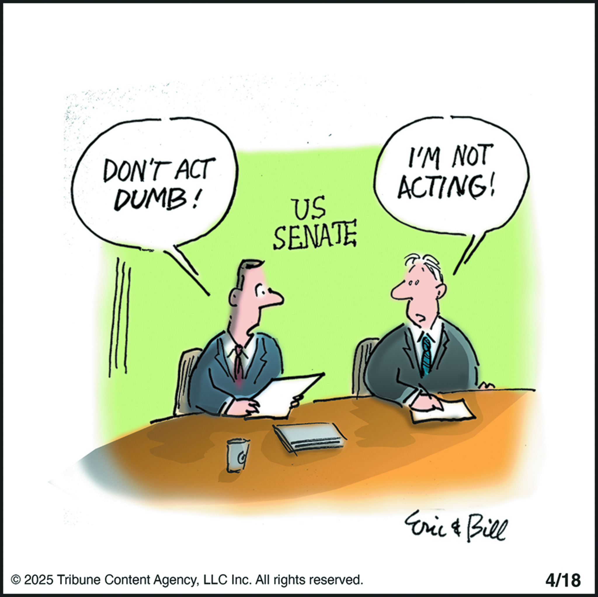 Bottom Liners Comic Strip 2025-04-18 | Comics Kingdom