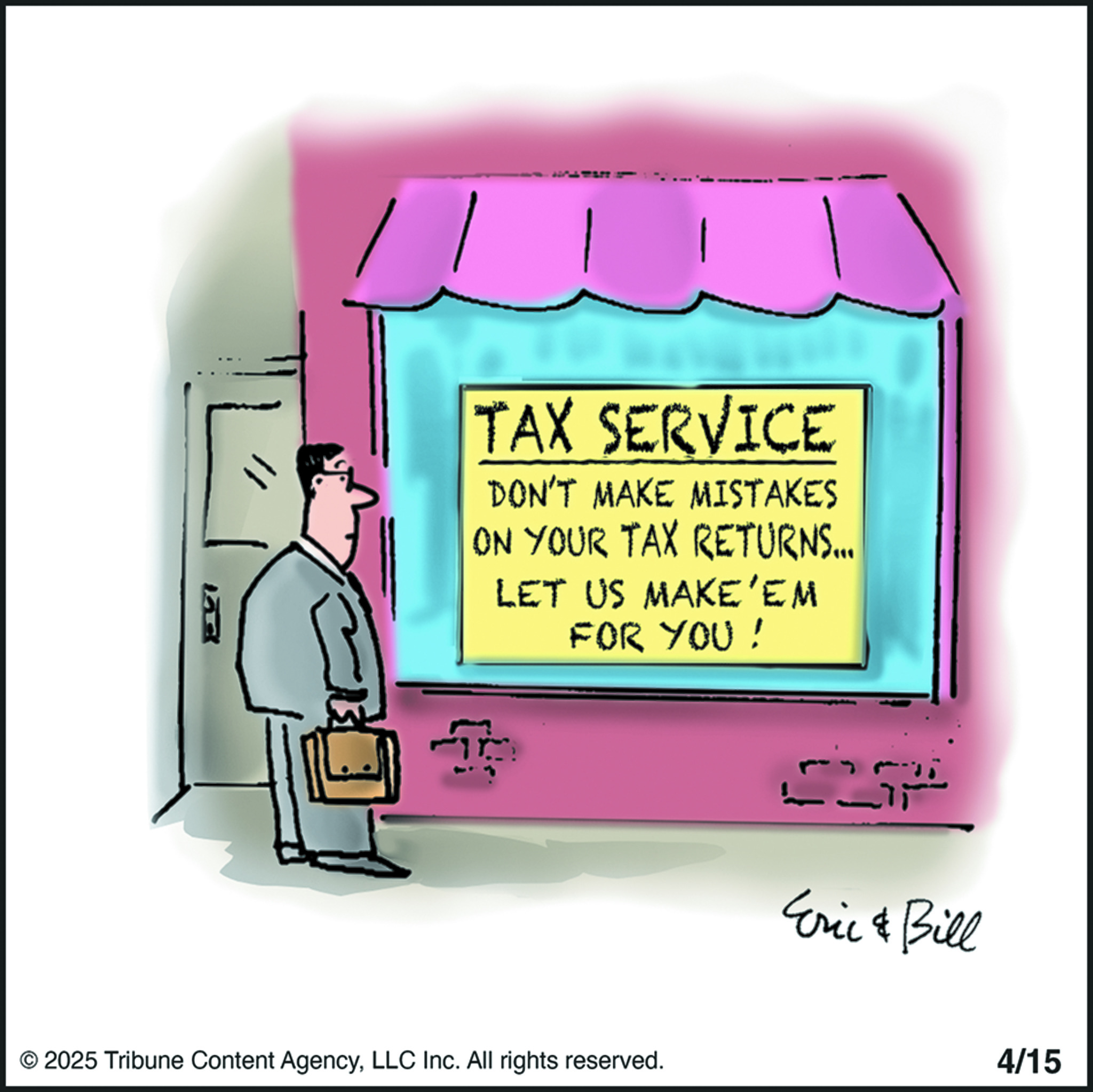 Bottom Liners Comic Strip 2025-04-15 | Comics Kingdom