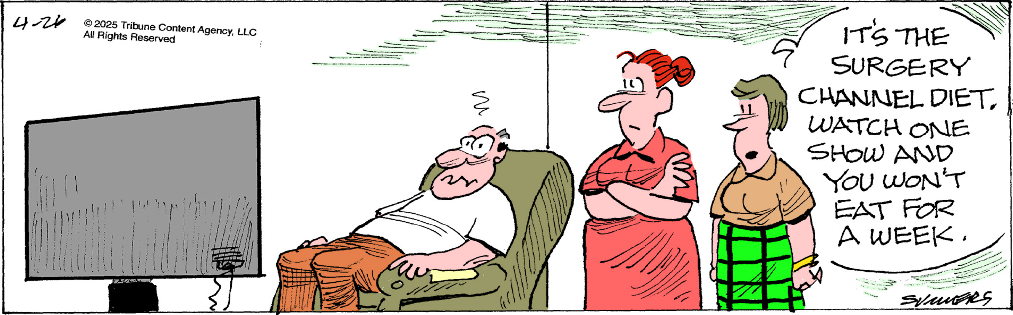 Bound & Gagged Comic Strip 2025-04-26 | Comics Kingdom