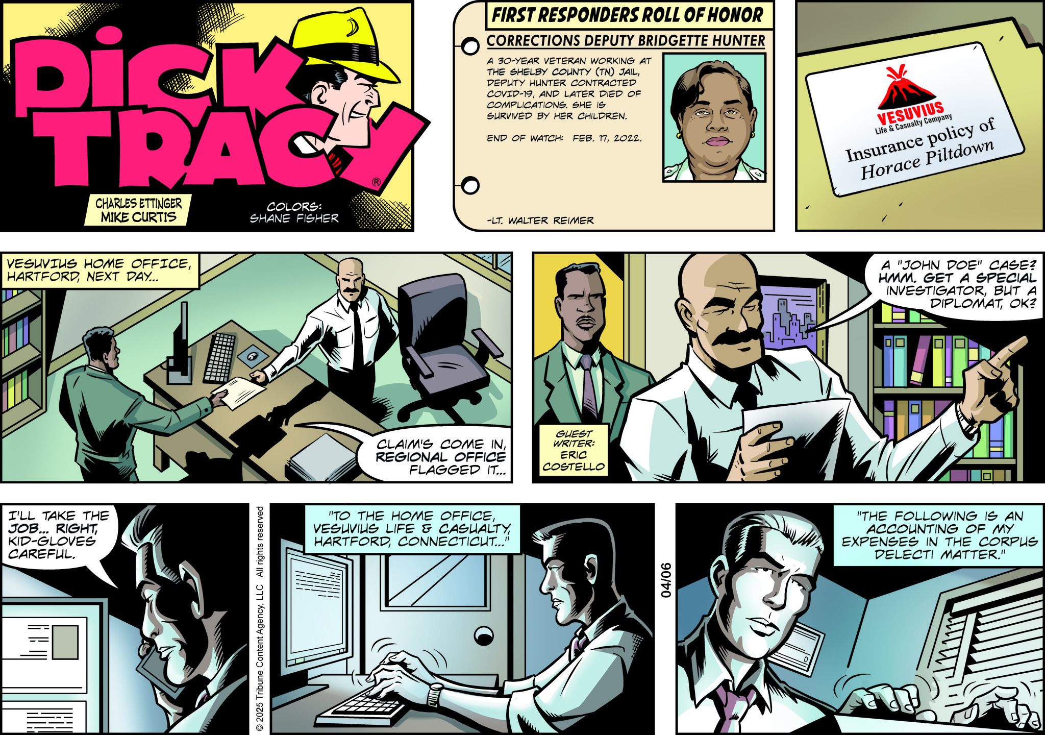Dick Tracy Comic Strip 2025-04-06 | Comics Kingdom