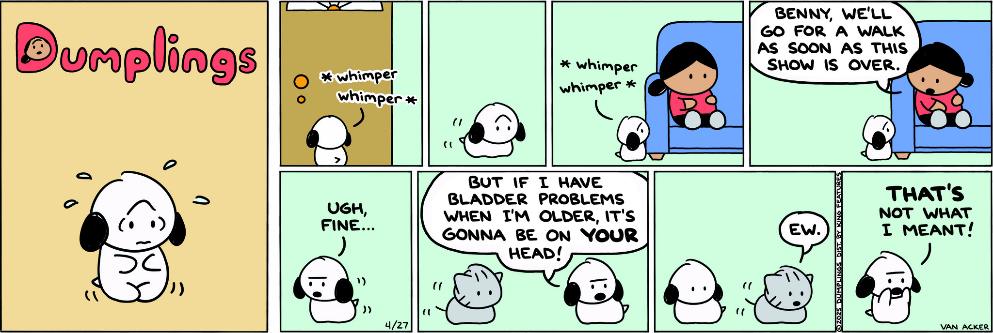 Dumplings Comic Strip 2025-04-27 | Comics Kingdom