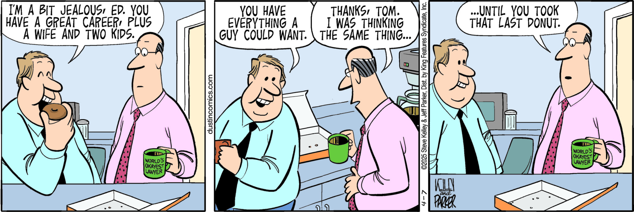 Dustin Comic Strip 2025-04-07 | Comics Kingdom