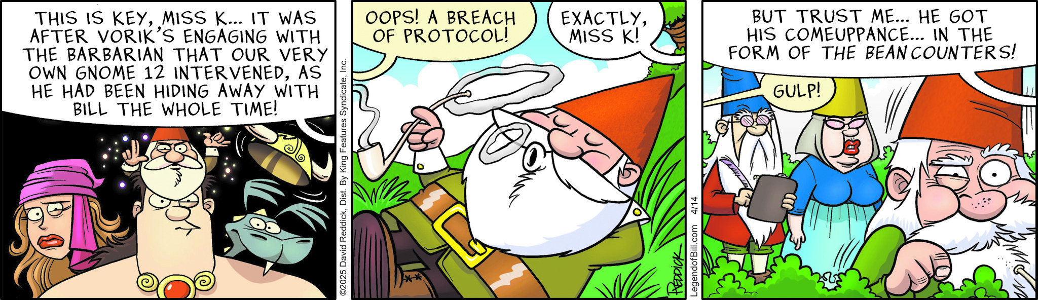 Legend of Bill Comic Strip 2025-04-14 | Comics Kingdom