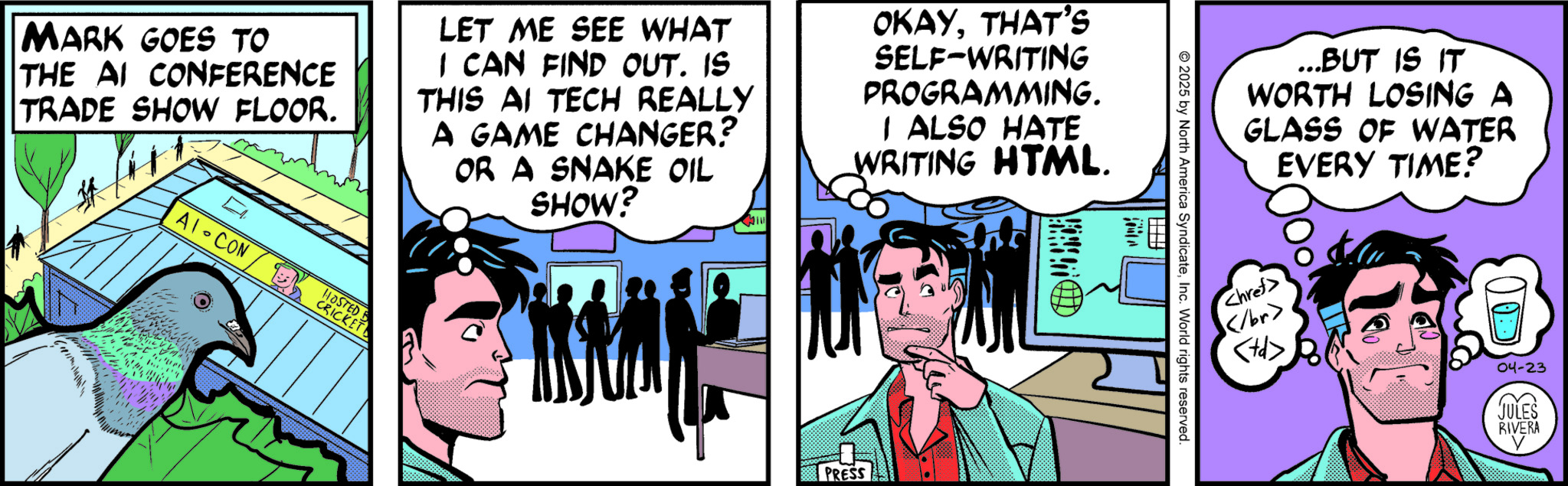 Mark Trail Comic Strip 2025-04-23 | Comics Kingdom