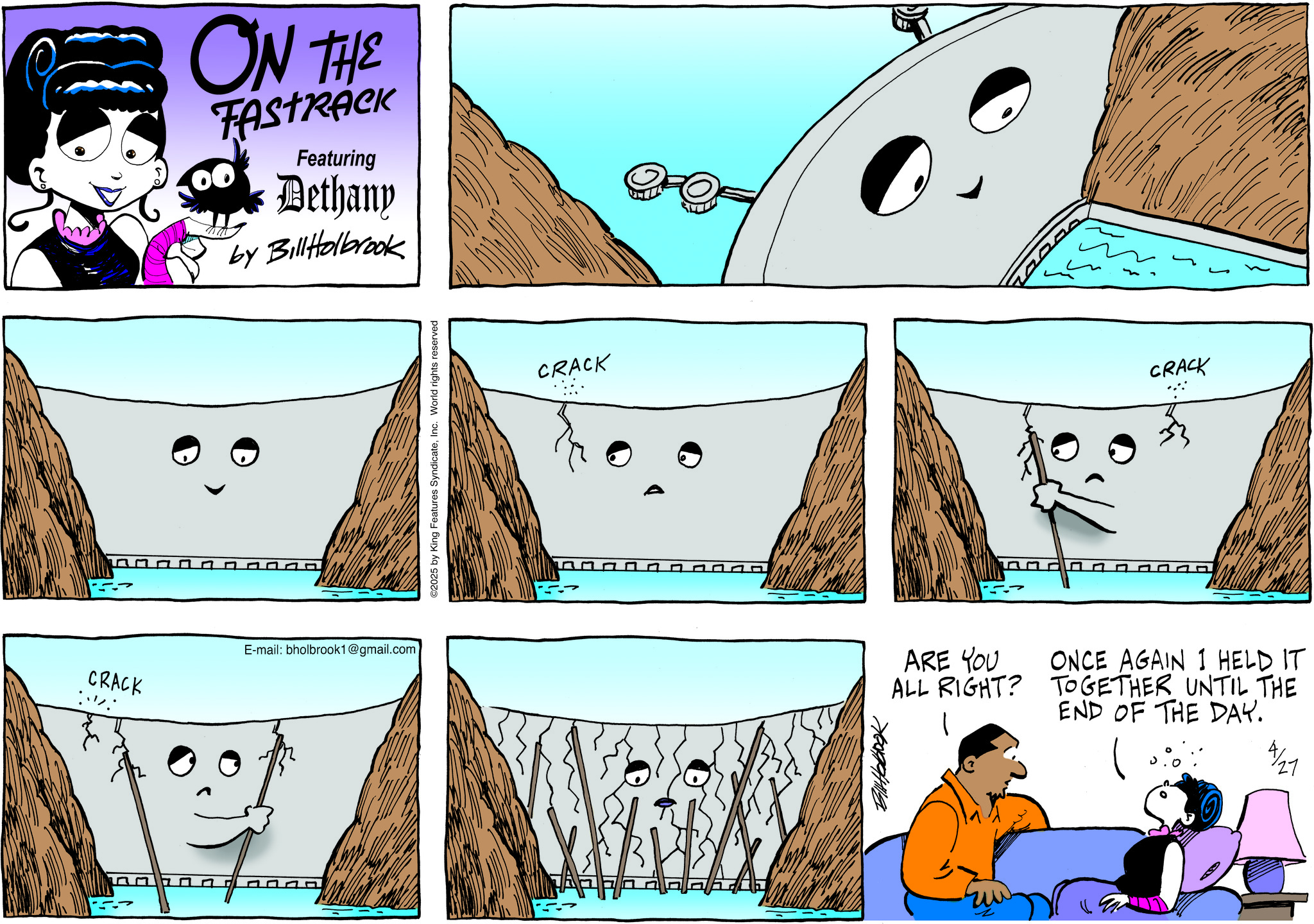 On The Fastrack Comic Strip 2025-04-27 | Comics Kingdom