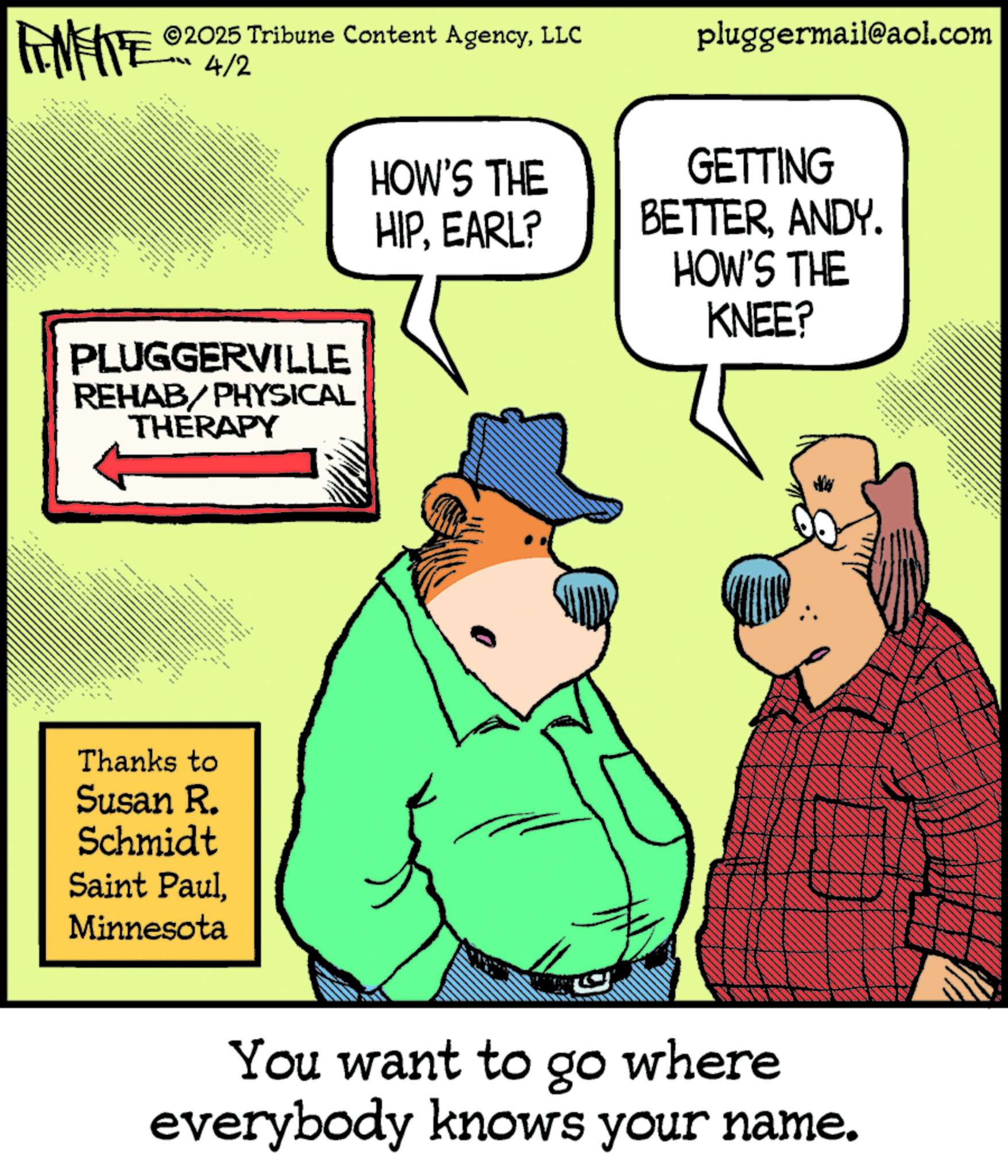 Pluggers Comic Strip 2025-04-02 | Comics Kingdom
