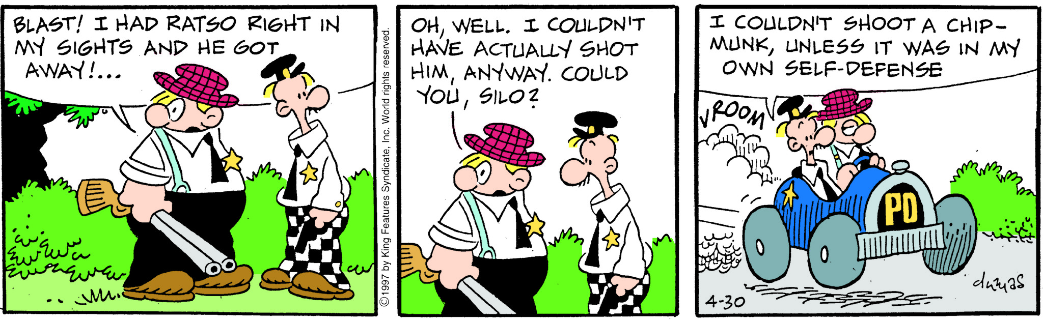 Sam And Silo Comic Strip 2025-04-30 | Comics Kingdom