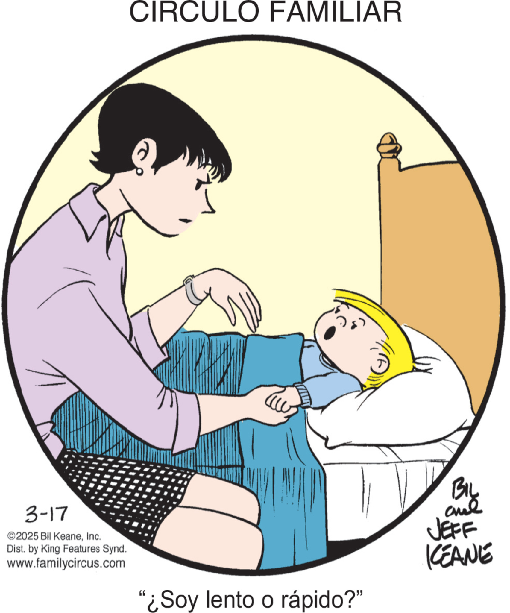 The Family Circus Comic Strip 2025-04-07 | Comics Kingdom