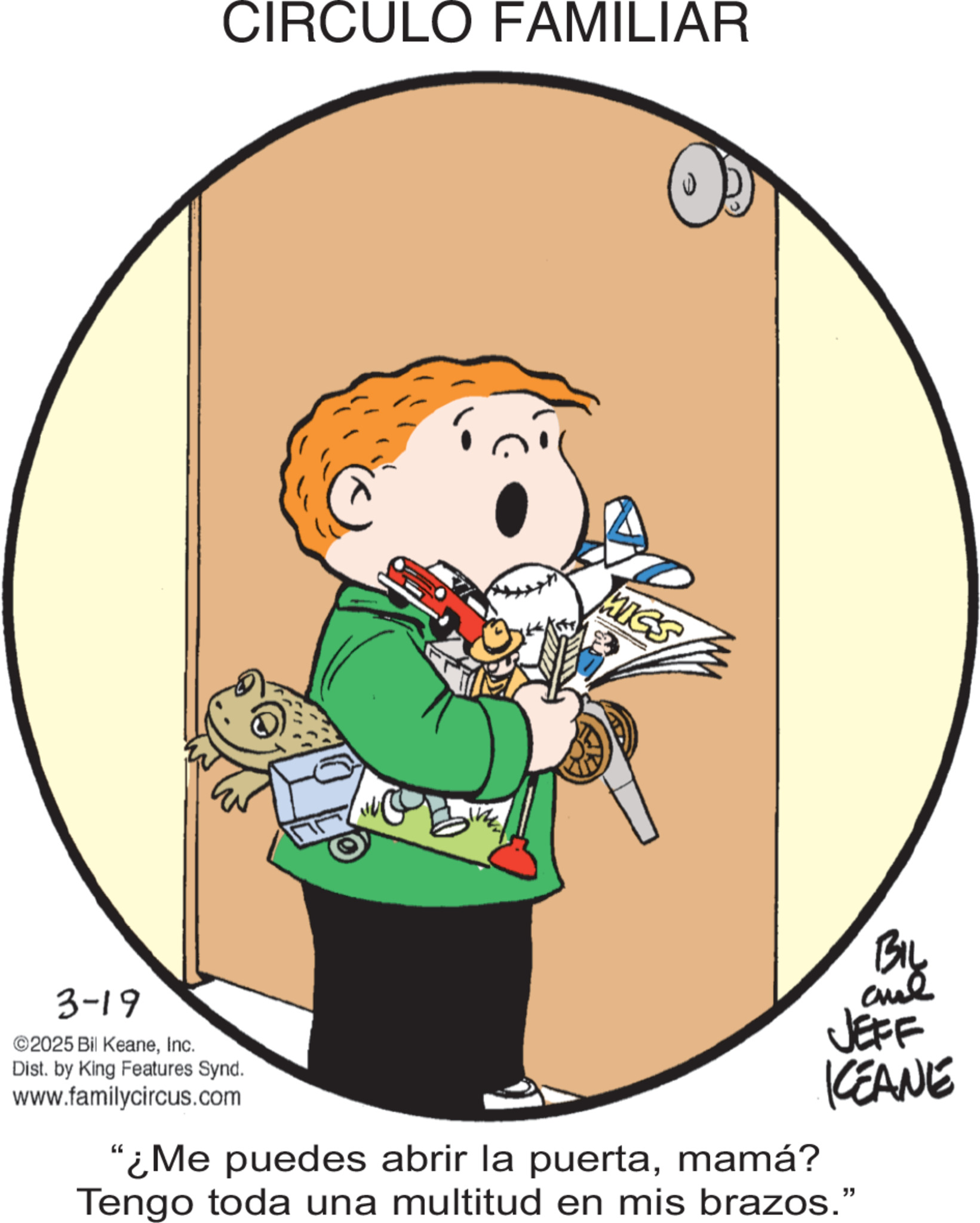 The Family Circus Comic Strip 2025-04-09 | Comics Kingdom