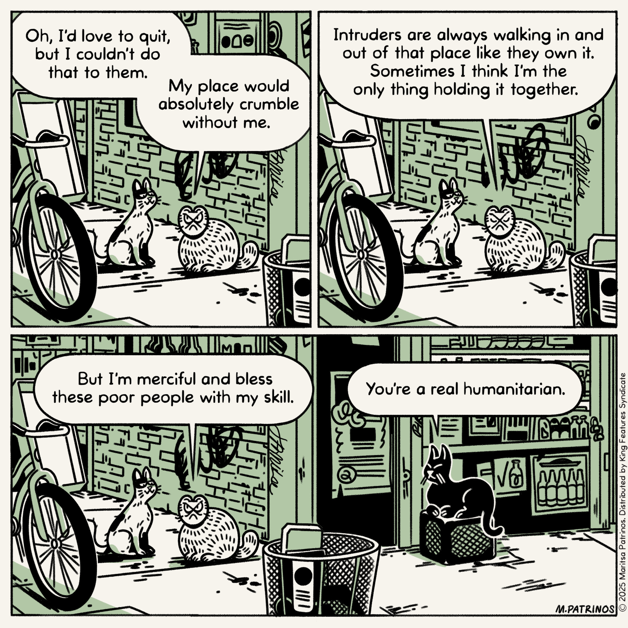 Working Cats Comic Strip 2025-04-16 | Comics Kingdom