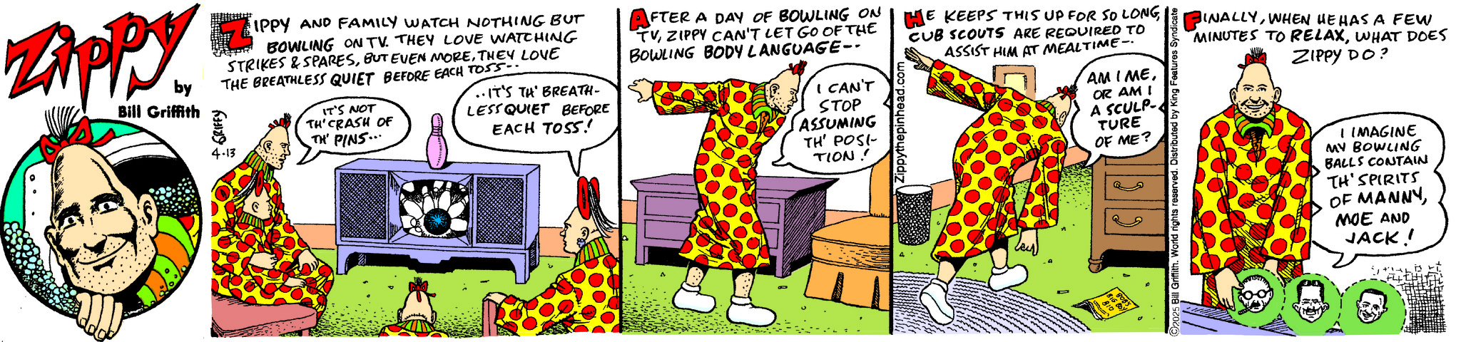 Zippy The Pinhead Comic Strip 2025-04-13 | Comics Kingdom