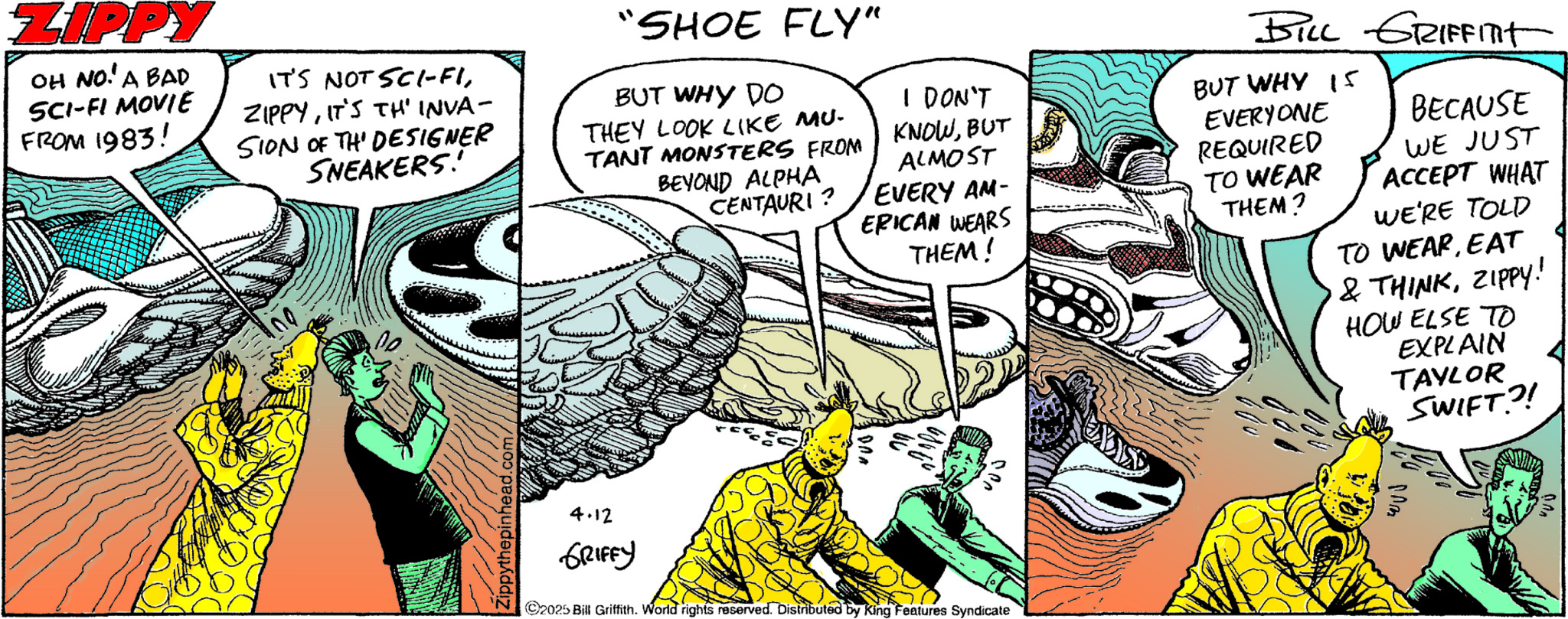 Zippy The Pinhead Comic Strip 2025-04-12 | Comics Kingdom