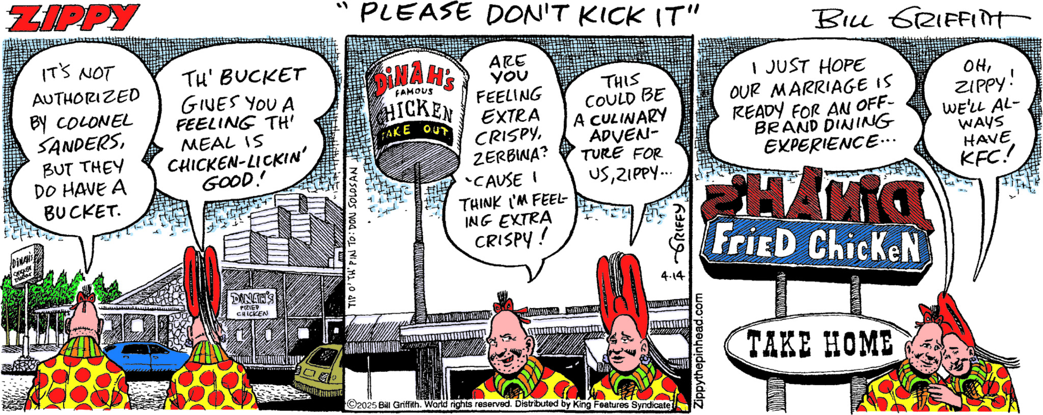Zippy The Pinhead Comic Strip 2025-04-14 | Comics Kingdom