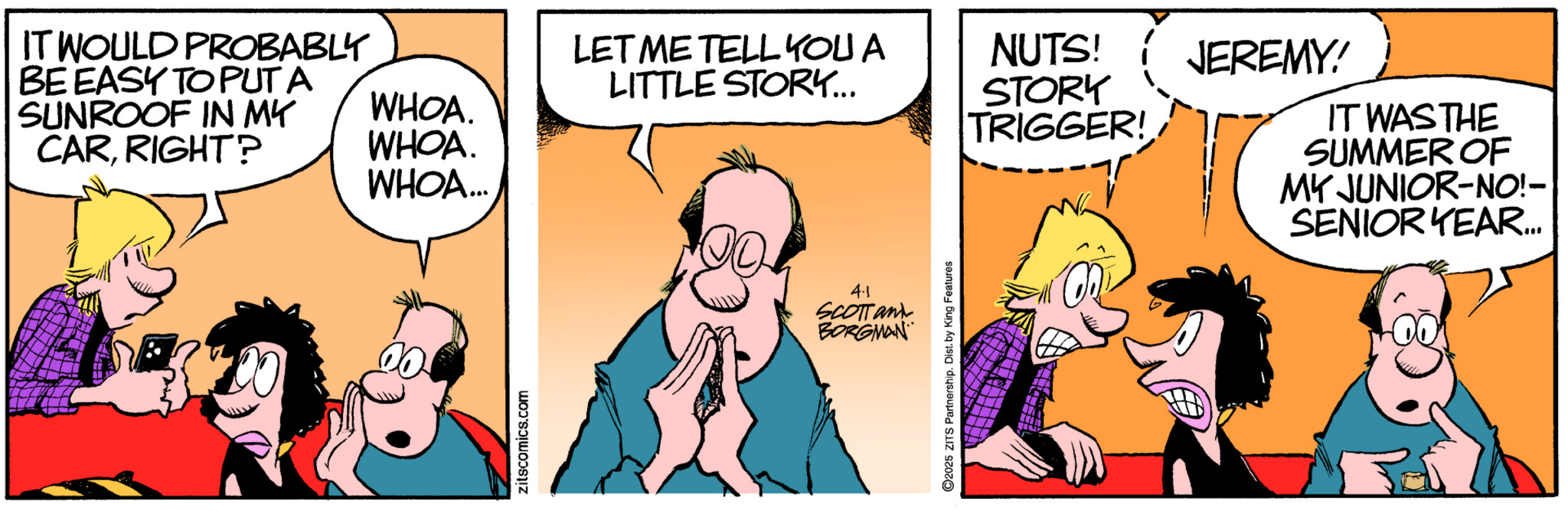 Zits Comic Strip 2025-04-01 | Comics Kingdom