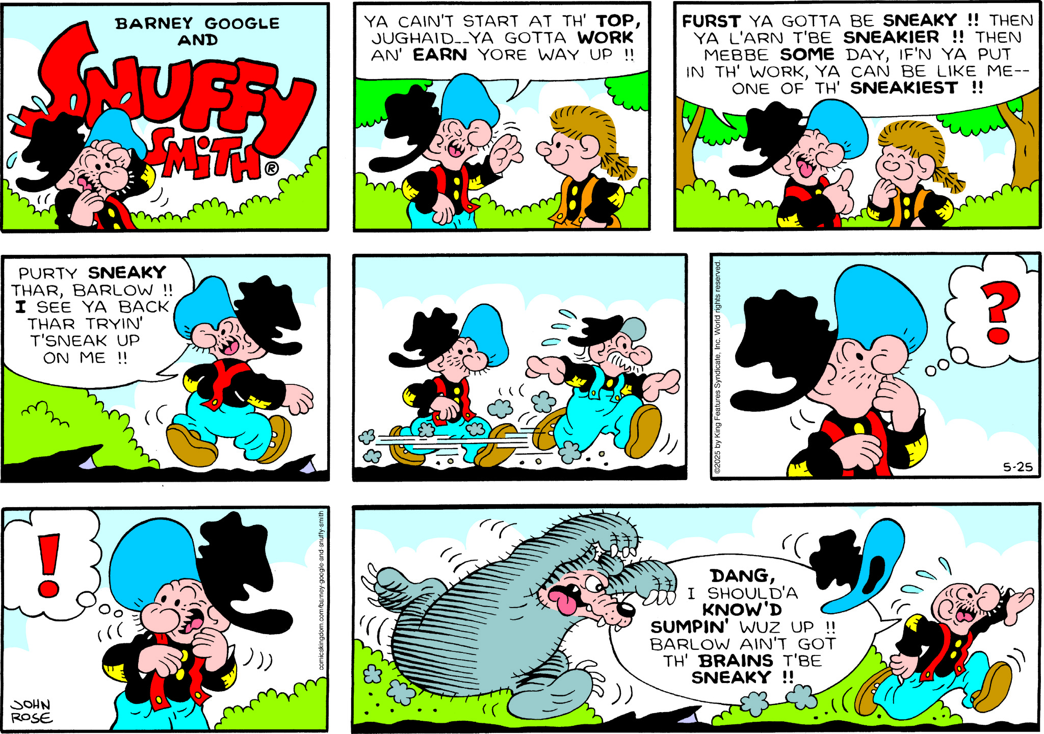 Barney Google And Snuffy Smith Comic Strip 2025-05-25 | Comics Kingdom