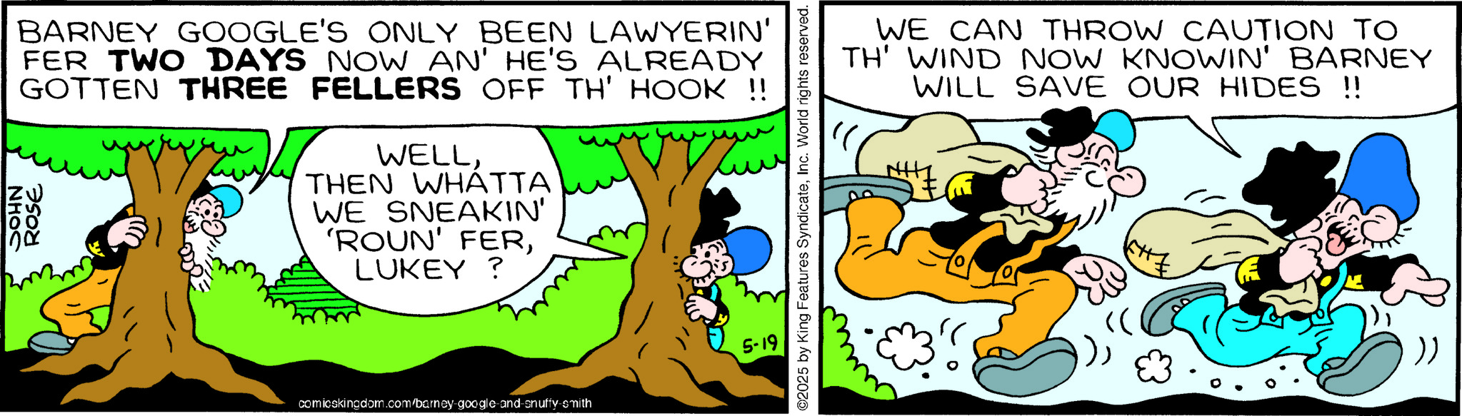 Barney Google And Snuffy Smith Comic Strip 2025-05-19 | Comics Kingdom