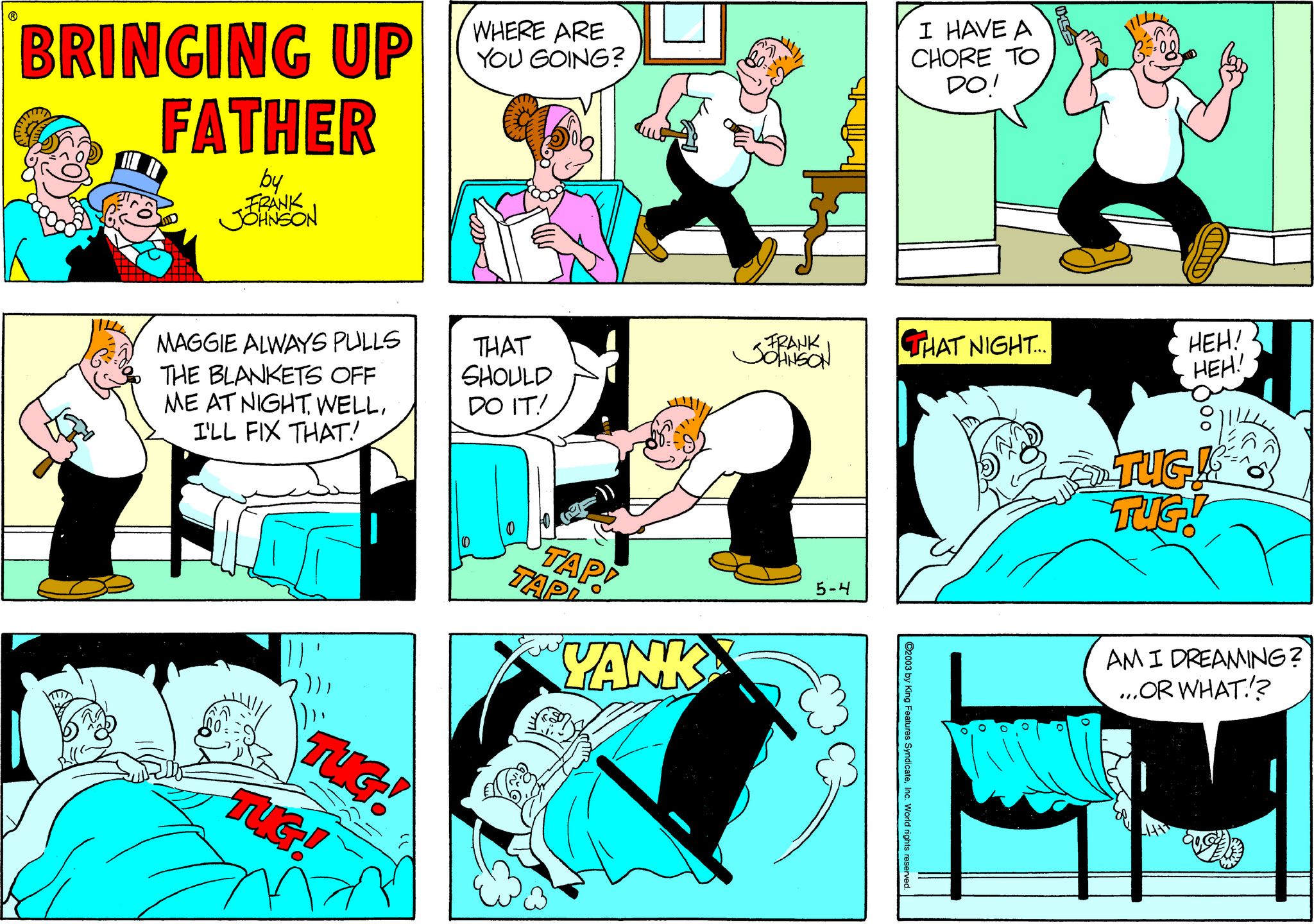 Bringing Up Father Comic Strip 2025-05-04 | Comics Kingdom