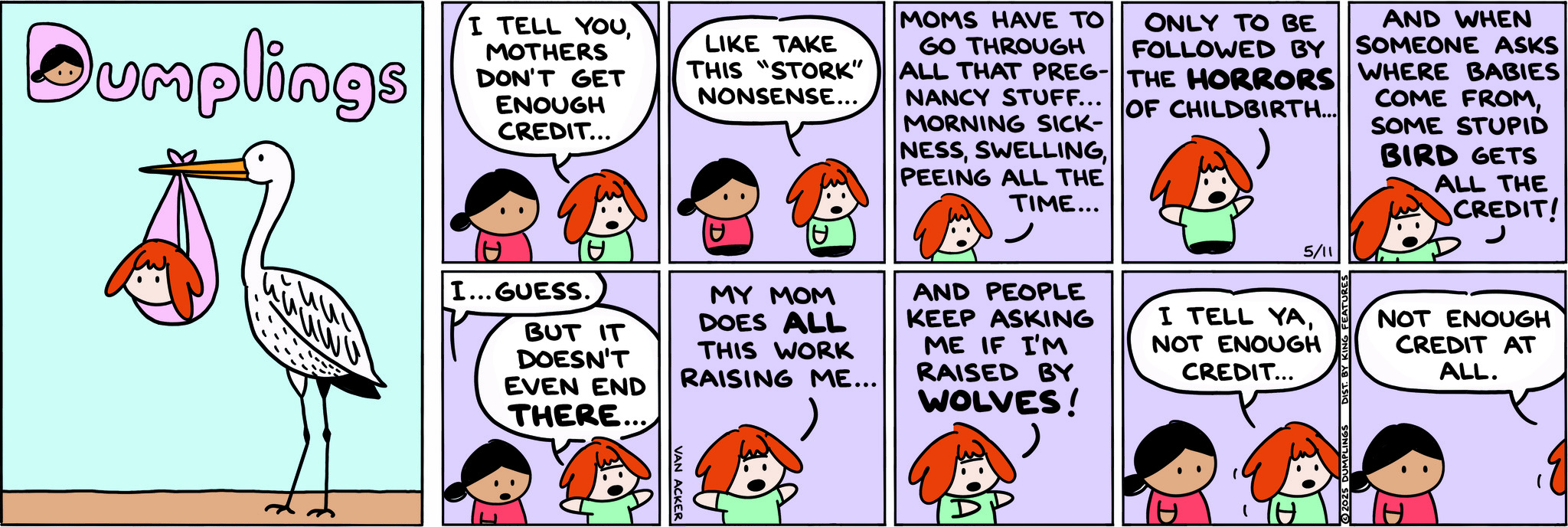 Dumplings Comic Strip 2025-05-11 | Comics Kingdom