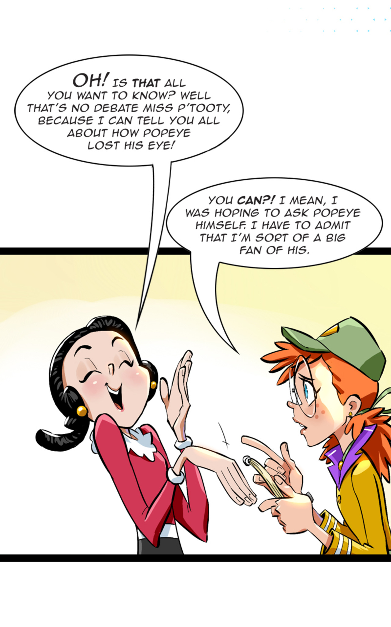 Eye Lie Popeye Comic Strip S1 • Ep 02: A Mer-Monstrosity at Sea ...