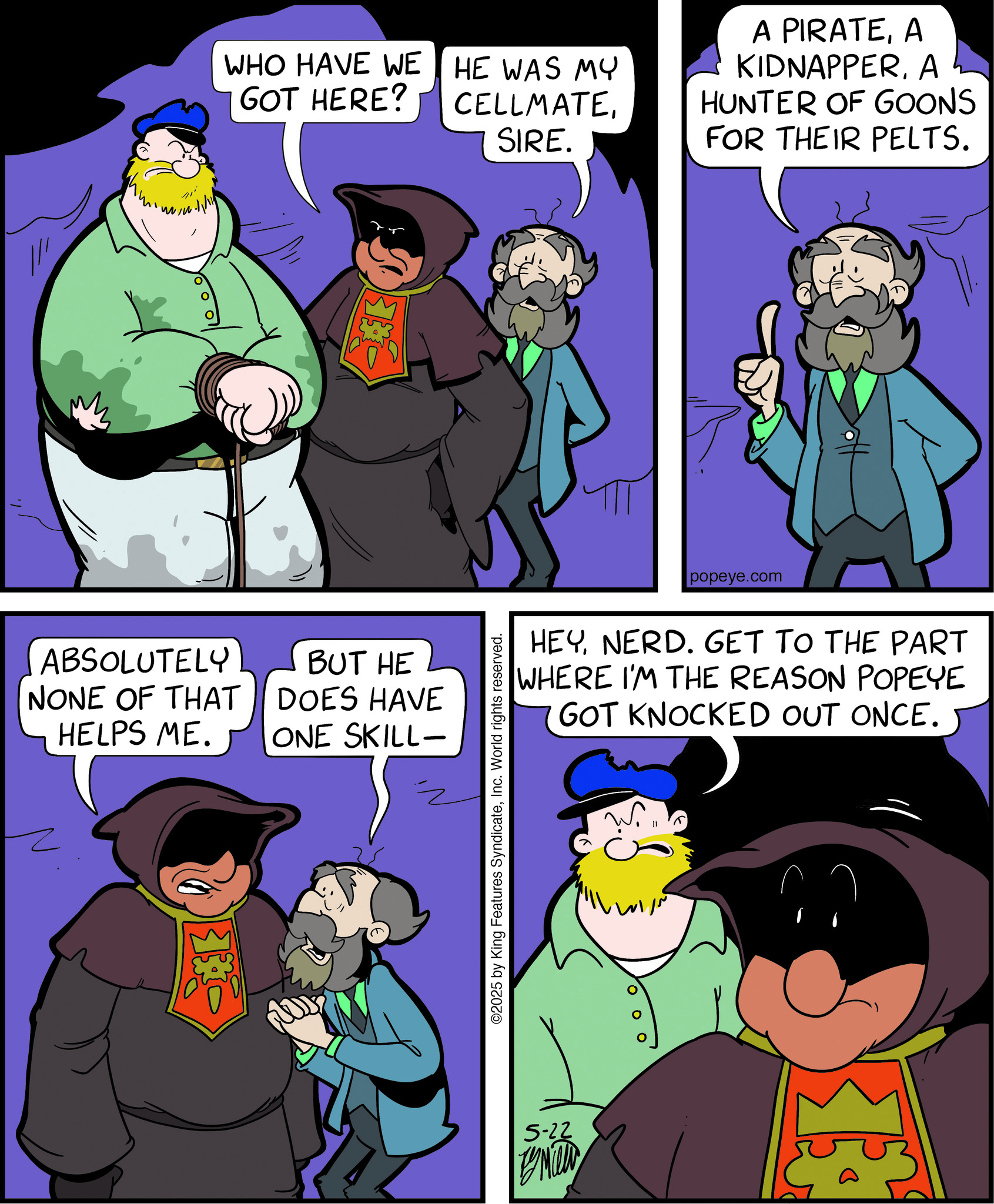 Olive & Popeye Comic Strip 2025-05-22 | Comics Kingdom