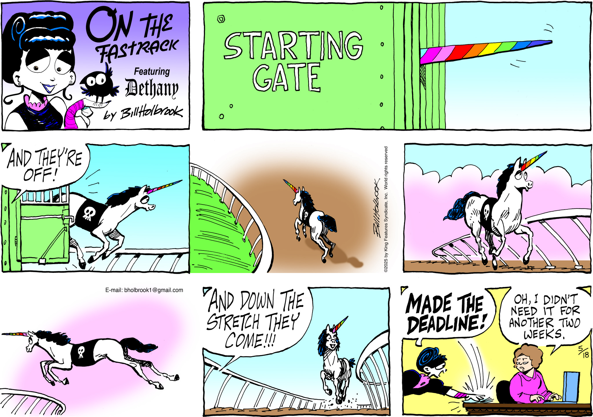 On The Fastrack Comic Strip 2025-05-18 | Comics Kingdom