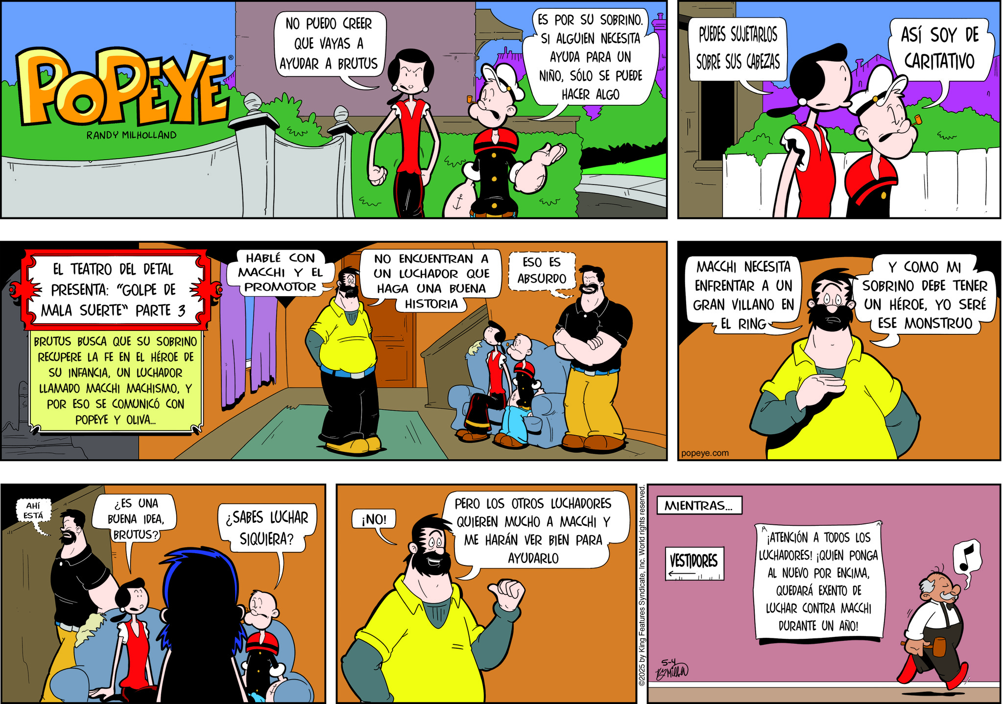 Popeye Comic Strip 2025-05-04 | Comics Kingdom