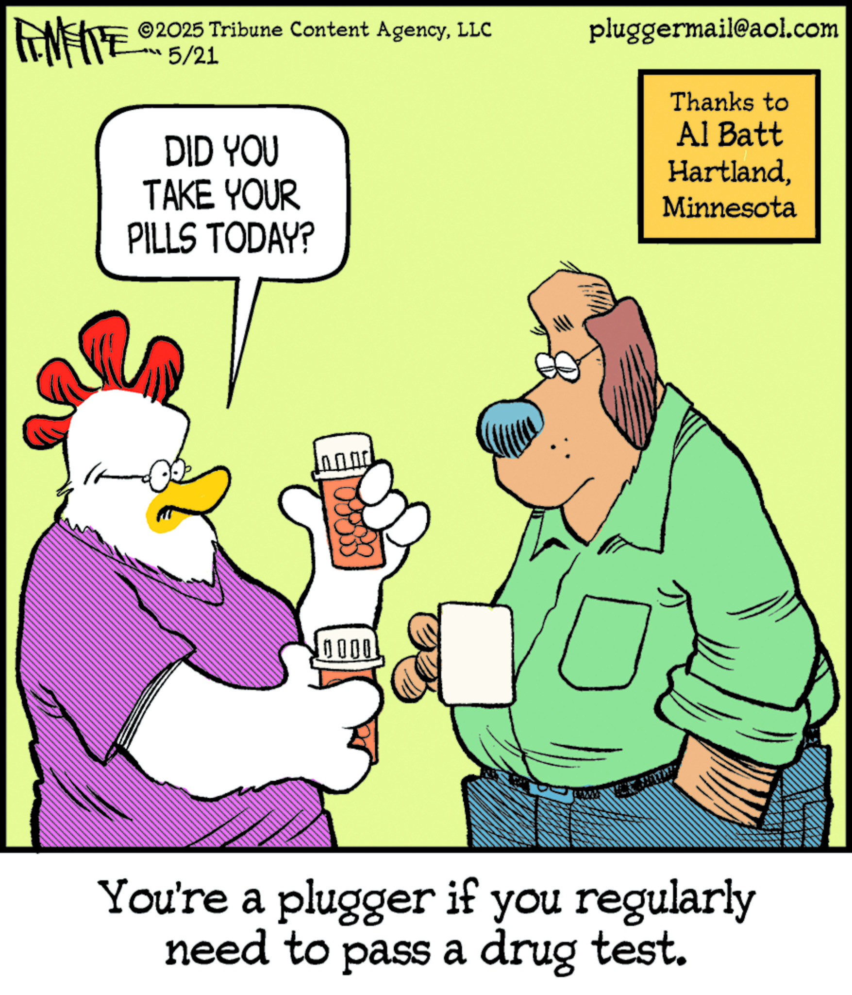 Pluggers Comic Strip 2025-05-21 | Comics Kingdom