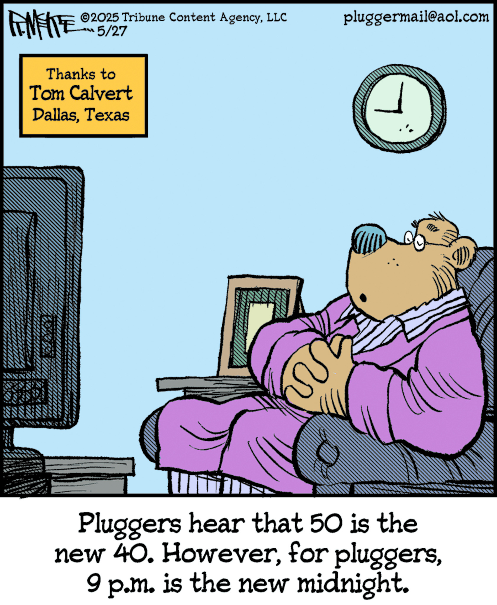 Pluggers Comic Strip 2025-05-27 | Comics Kingdom