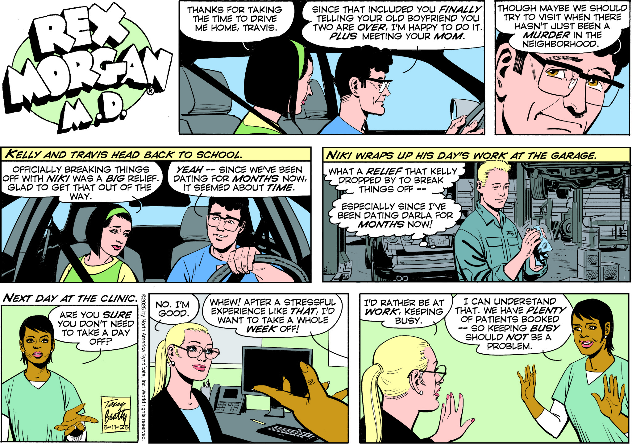Rex Morgan M.D. Comic Strip 2025-05-11 | Comics Kingdom