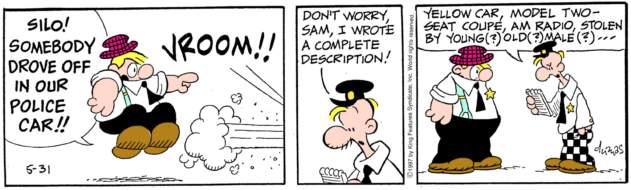 Sam And Silo Comic Strip 2025-05-31 | Comics Kingdom