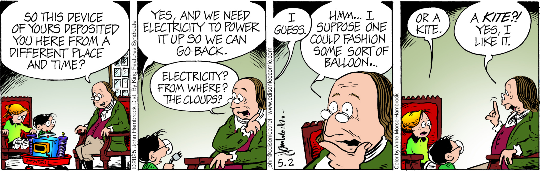 The Brilliant Mind Of Edison Lee Comic Strip 2025-05-02 | Comics Kingdom