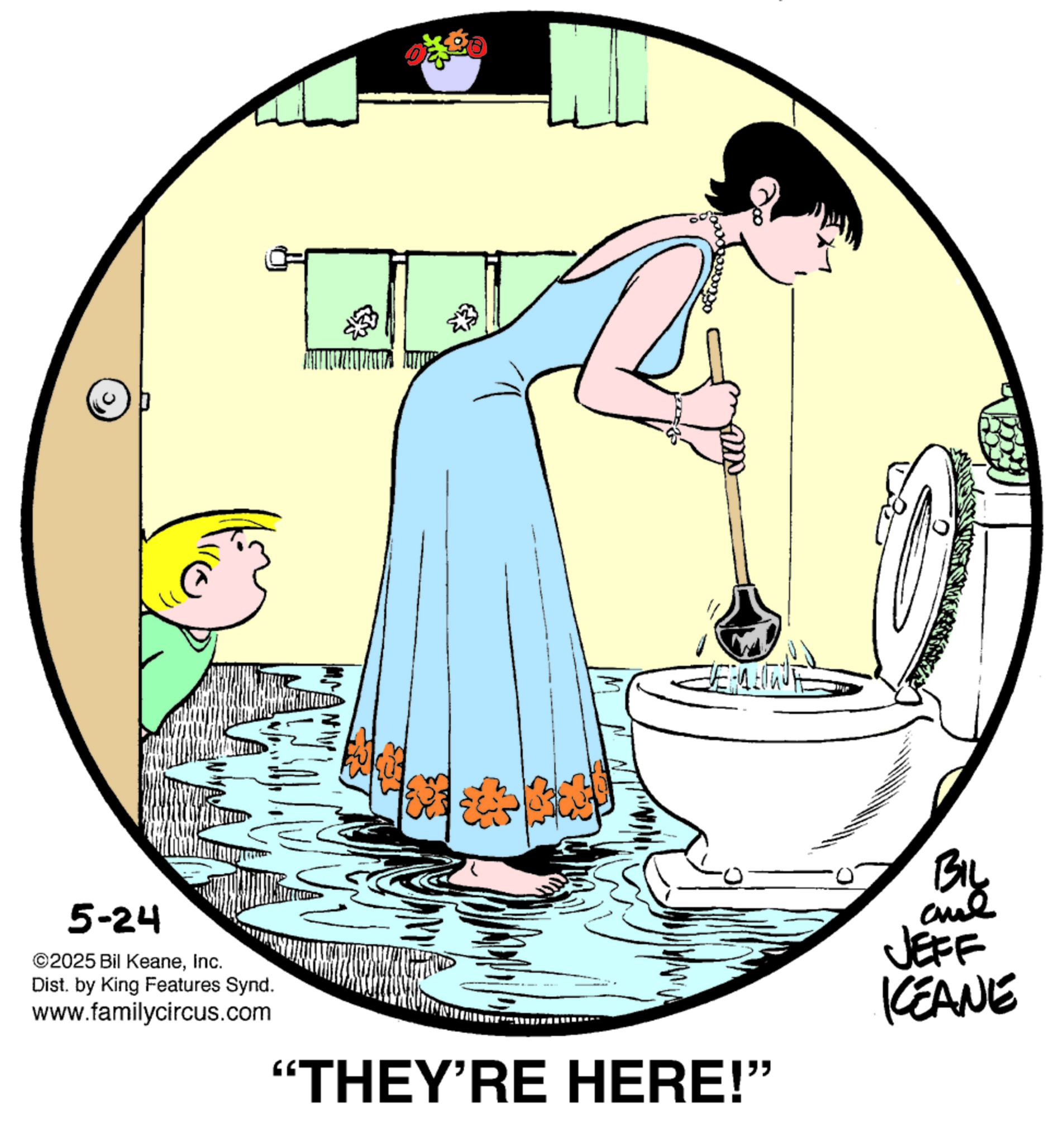 The Family Circus Comic Strip 2025-05-24 | Comics Kingdom