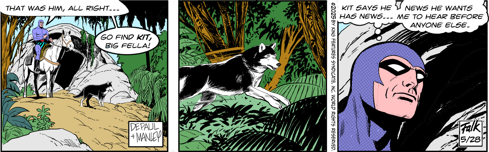 The Phantom Comic Strip 2025-05-28 | Comics Kingdom