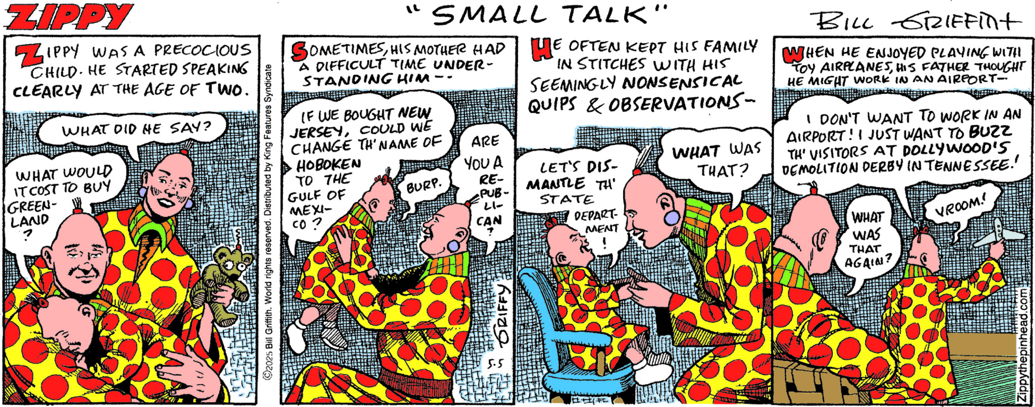 Zippy The Pinhead Comic Strip 2025-05-05 | Comics Kingdom