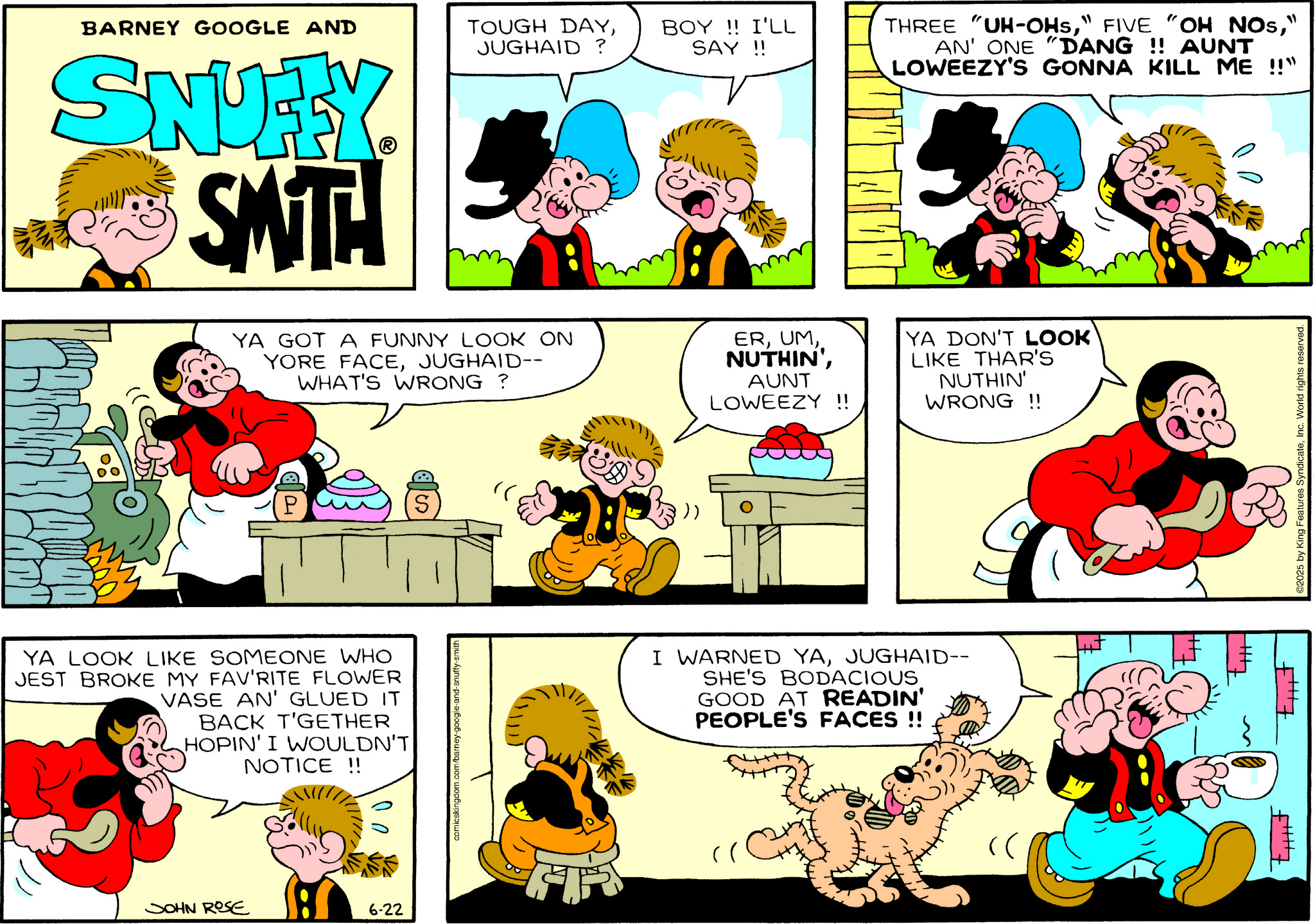 Barney Google And Snuffy Smith Comic Strip 2025-06-22 | Comics Kingdom