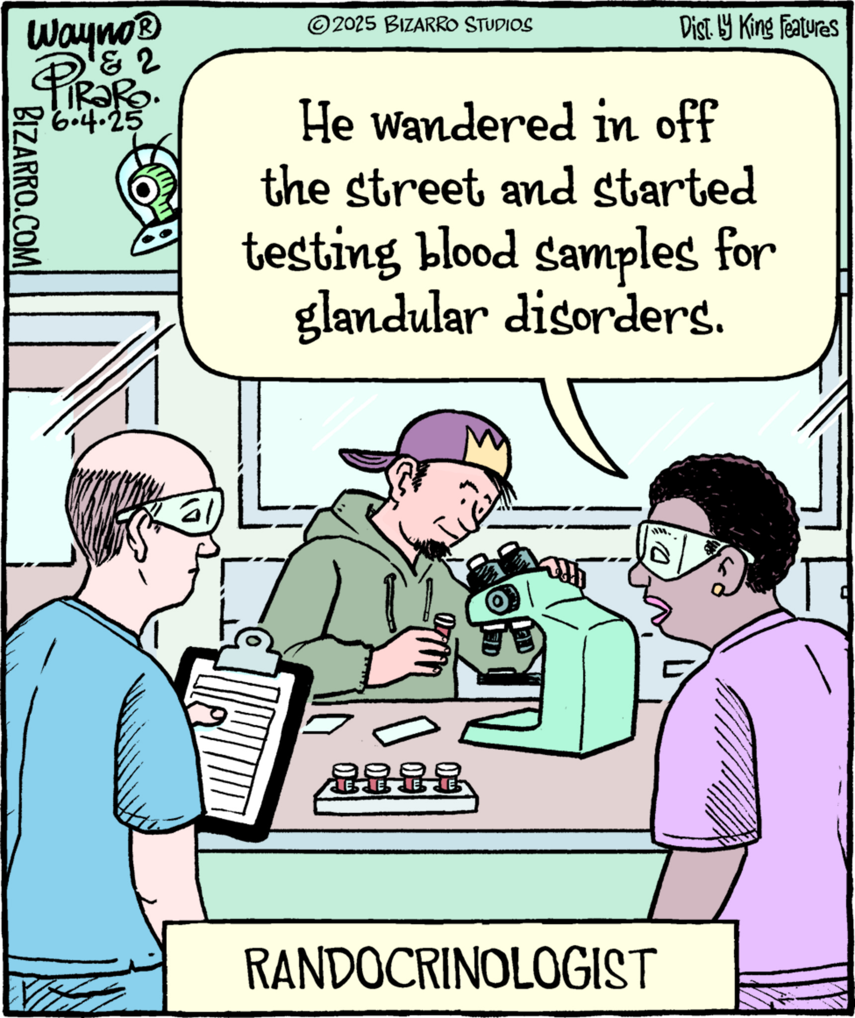 Bizarro Comic Strip 2025-06-04 | Comics Kingdom