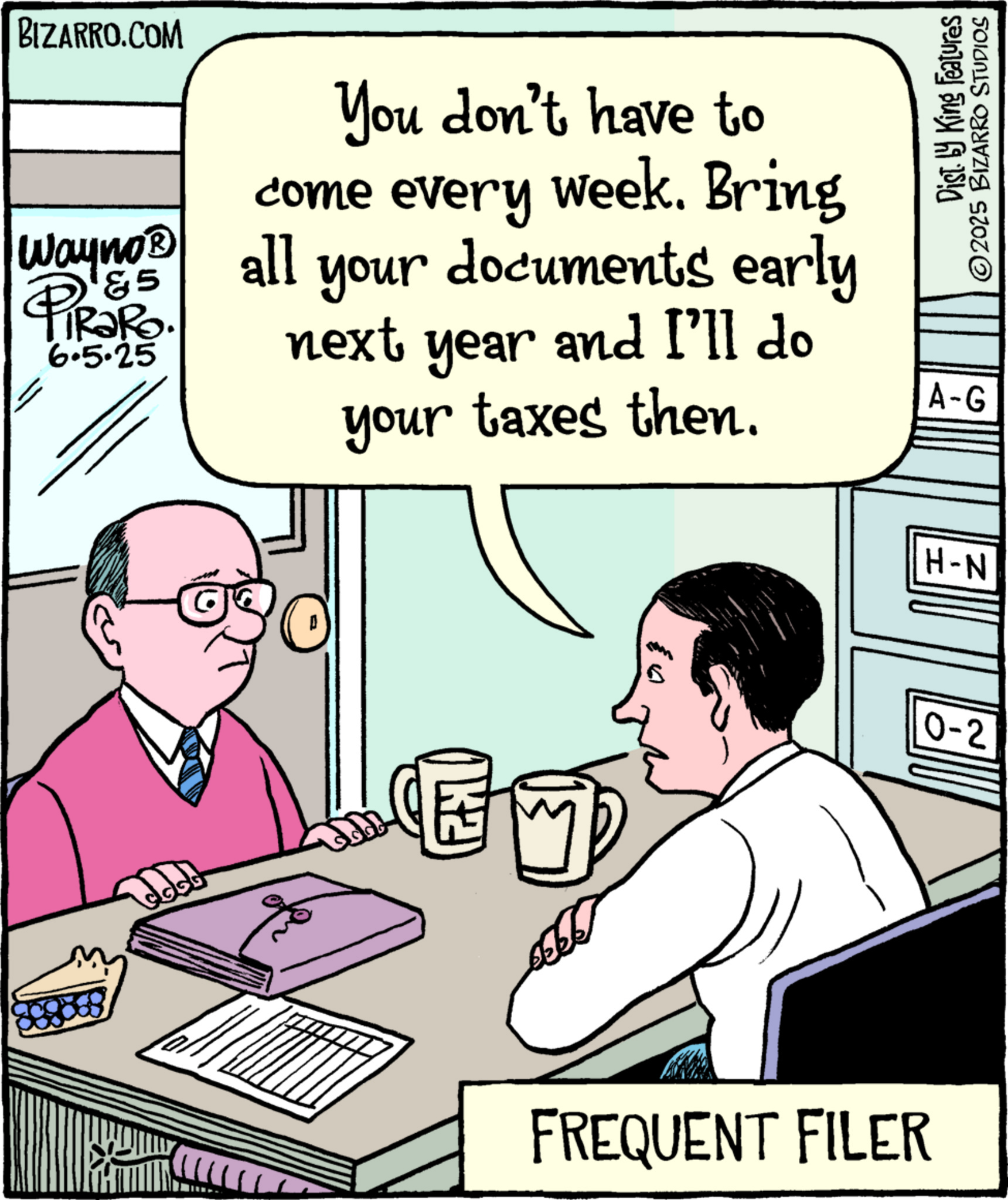 Bizarro Comic Strip 2025-06-05 | Comics Kingdom