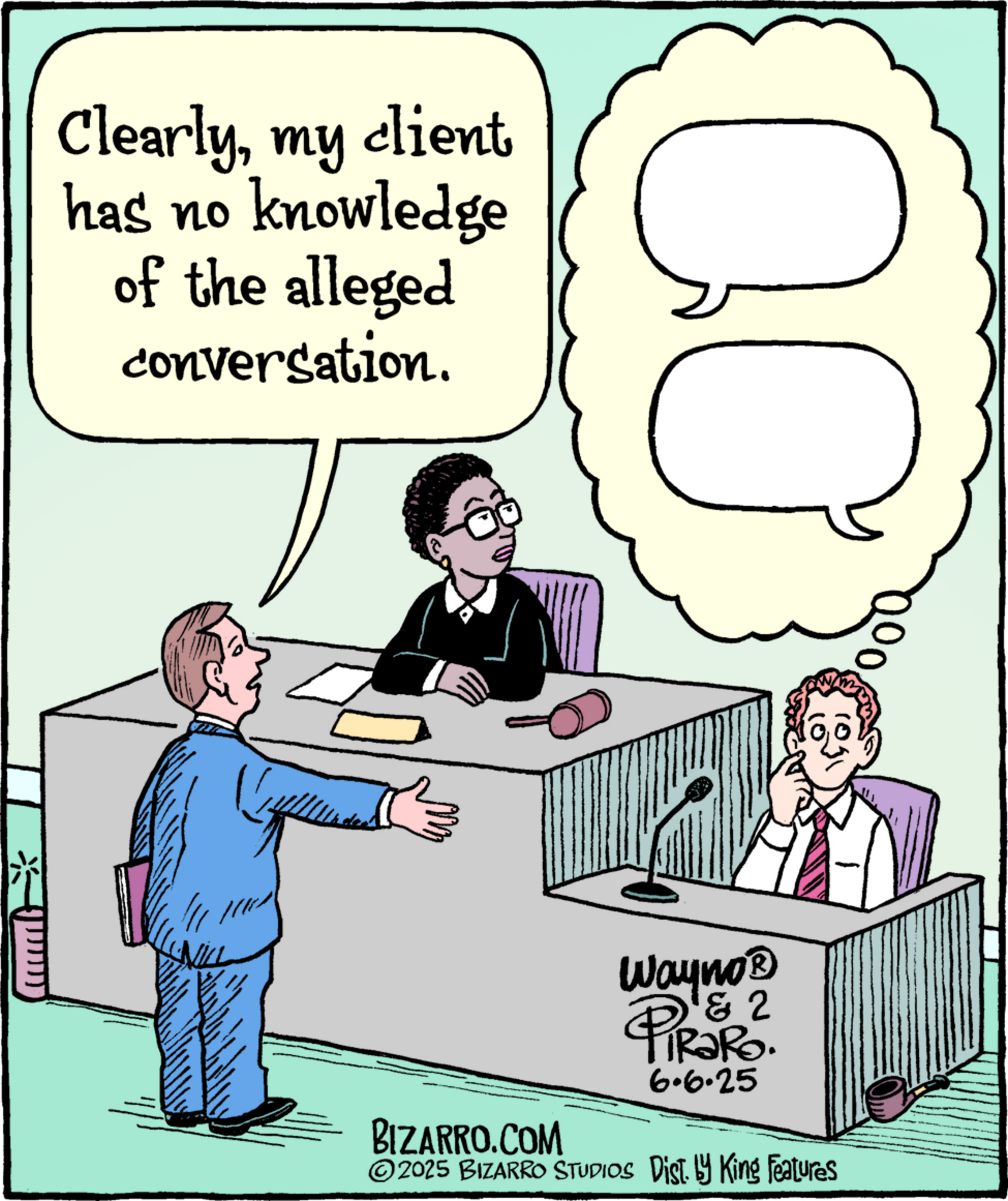 Bizarro Comic Strip 2025-06-06 | Comics Kingdom