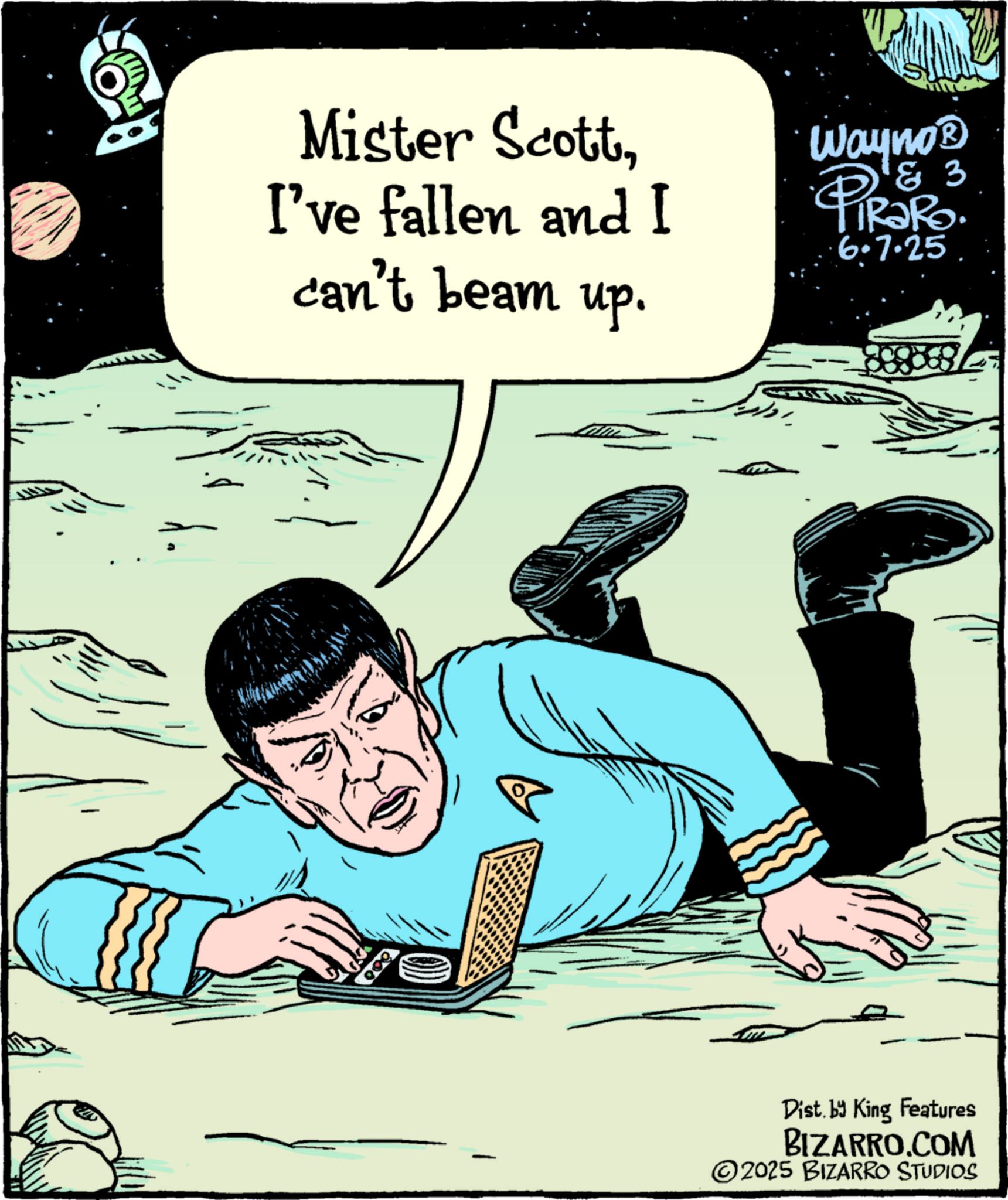 Bizarro Comic Strip 2025-06-07 | Comics Kingdom