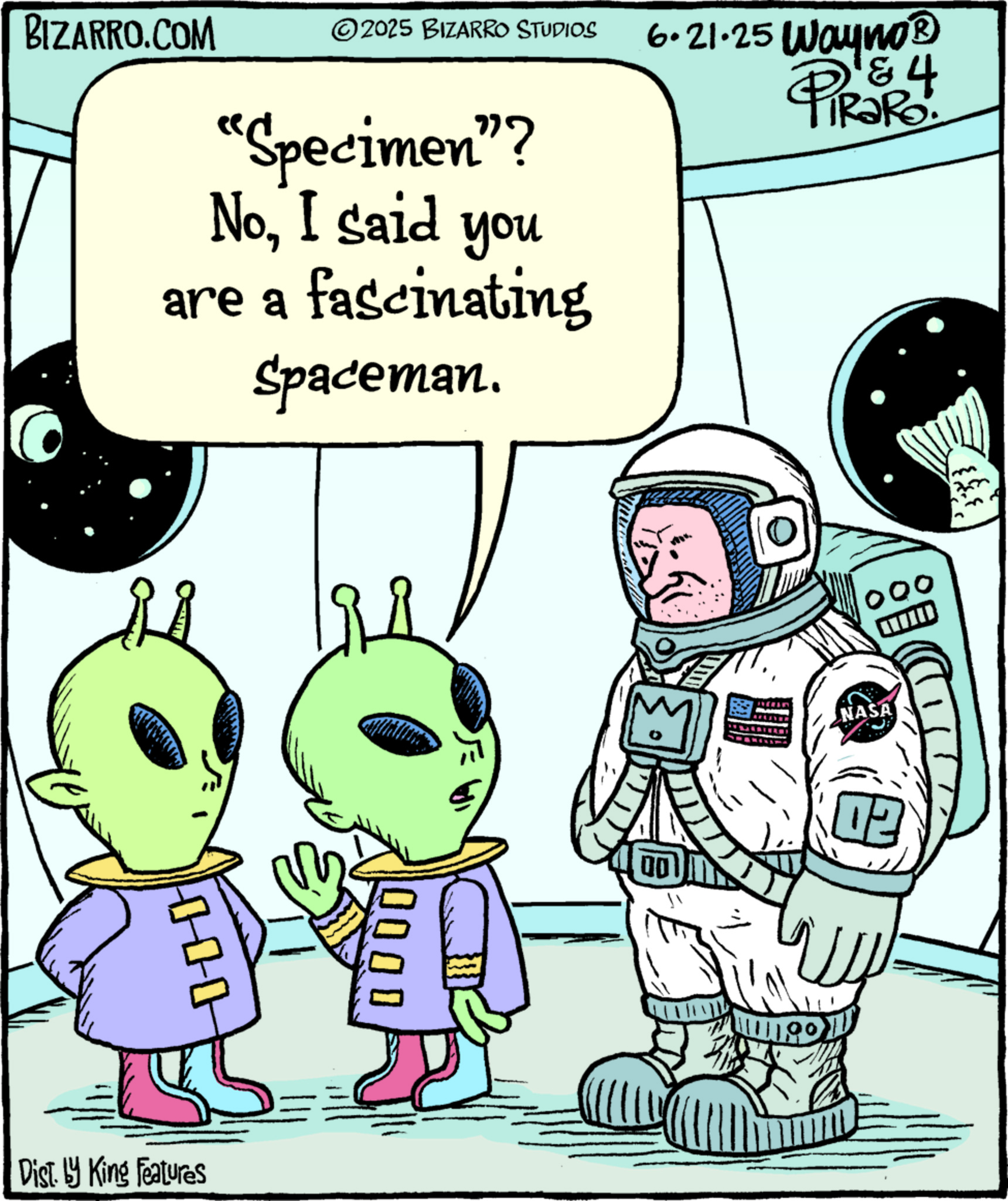 Bizarro Comic Strip 2025-06-21 | Comics Kingdom