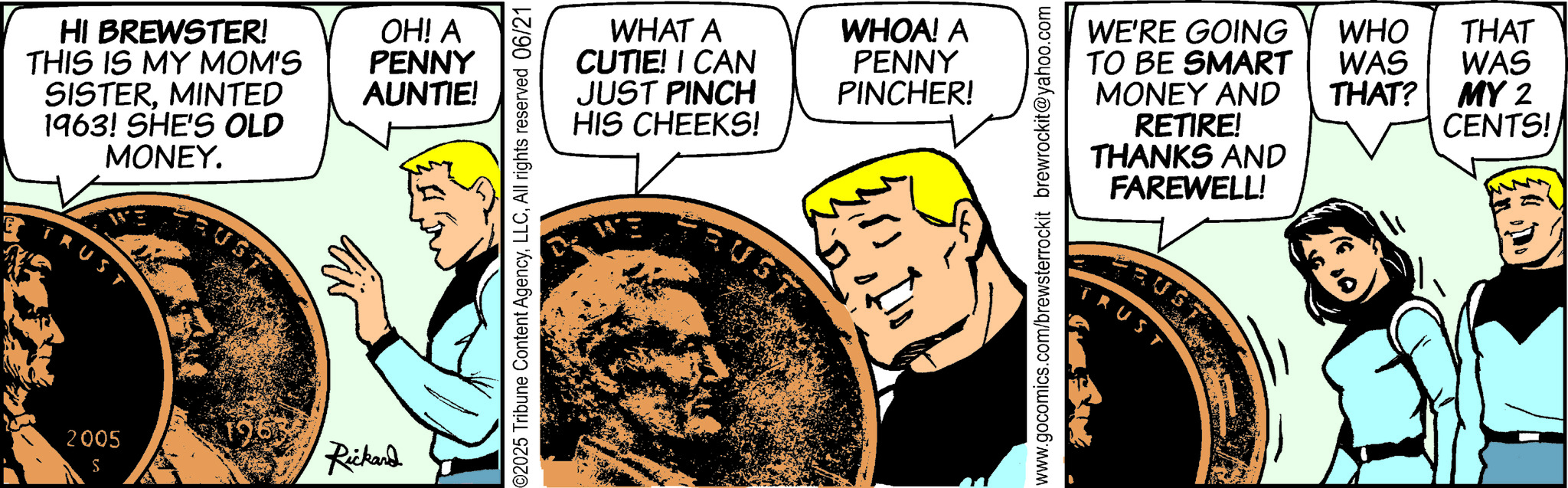 Brewster Rockit: Space Guy! Comic Strip 2025-06-21 | Comics Kingdom