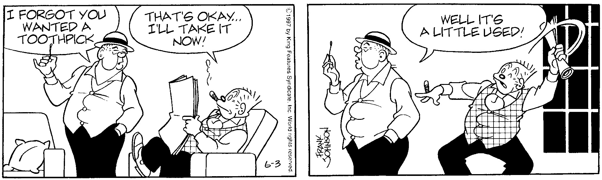 Bringing Up Father Comic Strip 2025-06-03 | Comics Kingdom