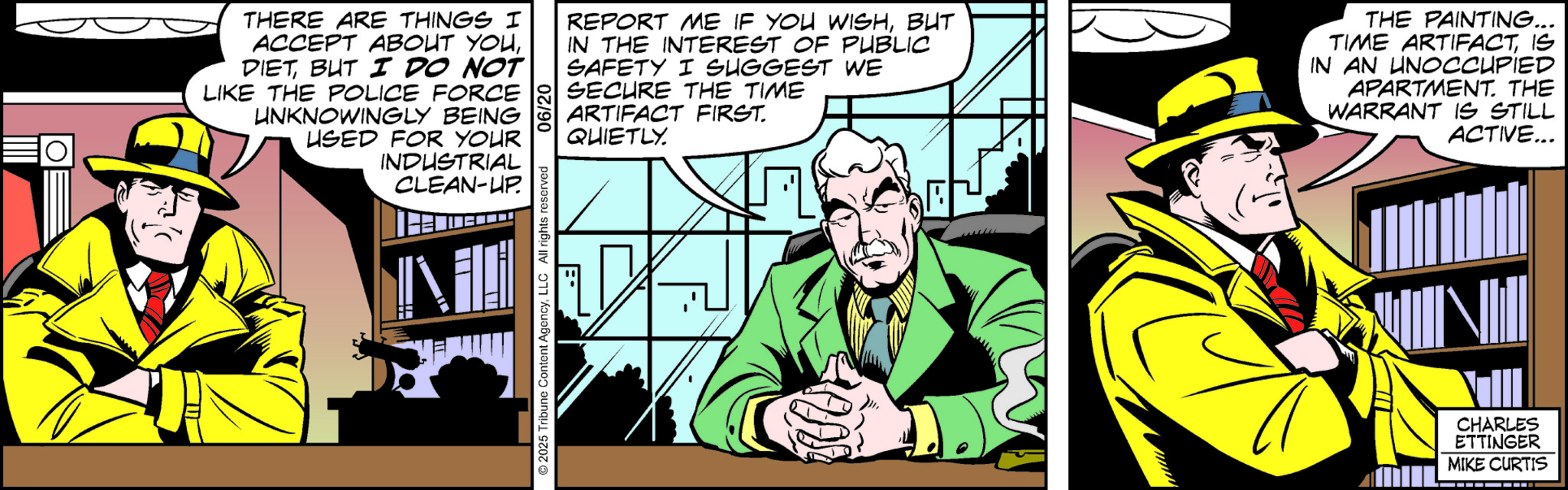 Dick Tracy Comic Strip 2025-06-20 | Comics Kingdom