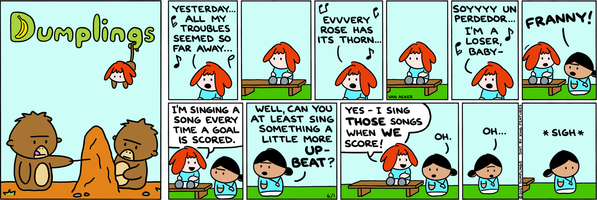 Dumplings Comic Strip 2025-06-01 | Comics Kingdom