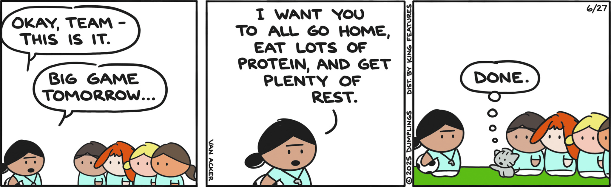 Dumplings Comic Strip 2025-06-27 | Comics Kingdom