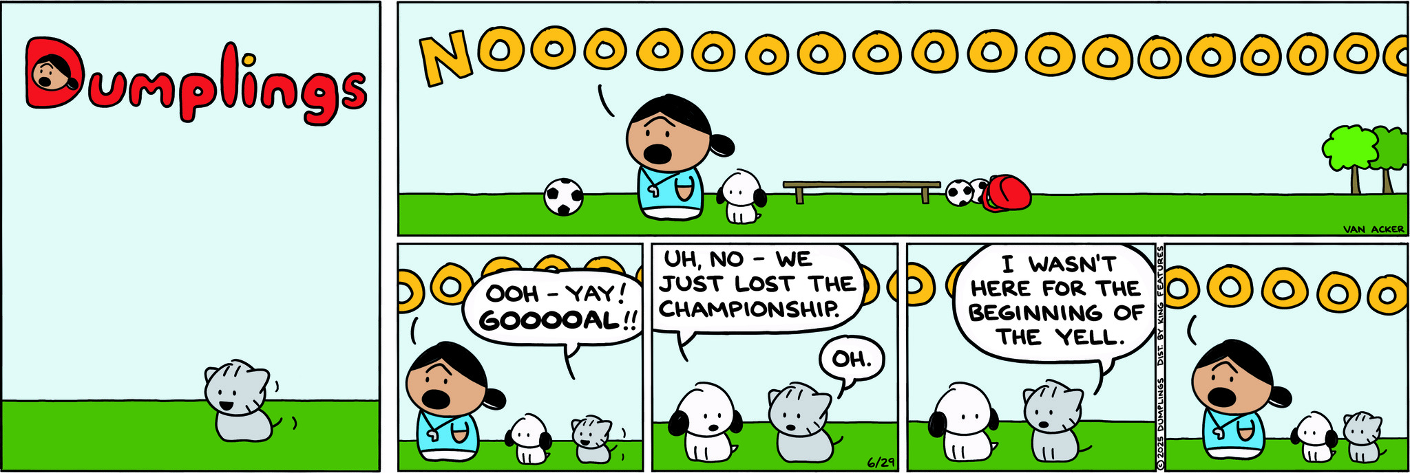 Dumplings Comic Strip 2025-06-29 | Comics Kingdom
