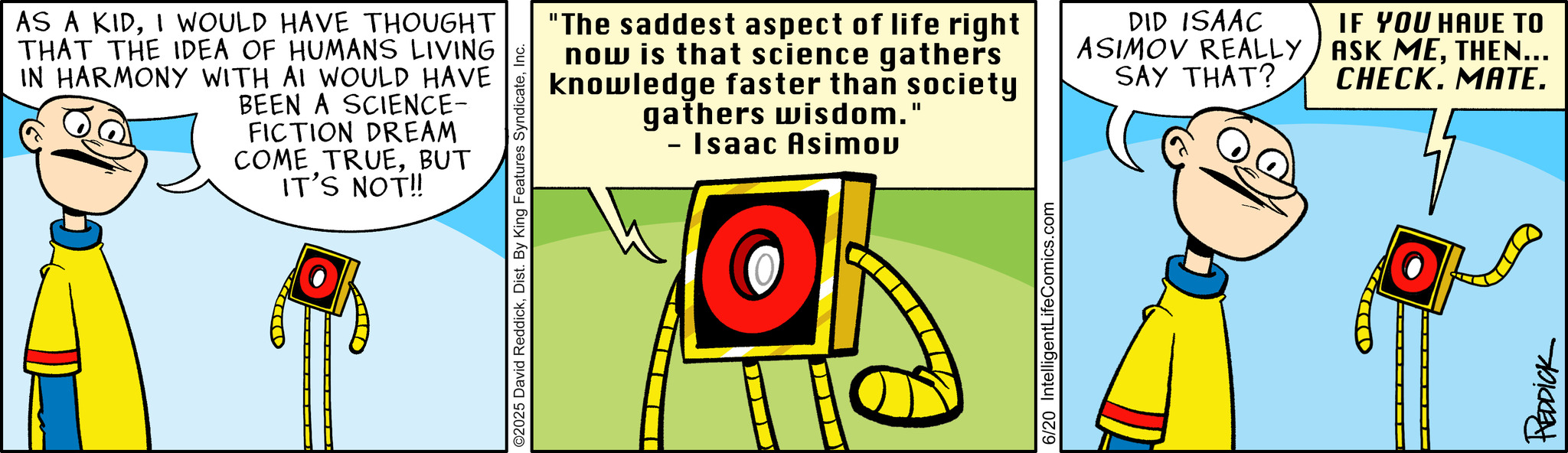 Intelligent Life Comic Strip 2025-06-20 | Comics Kingdom